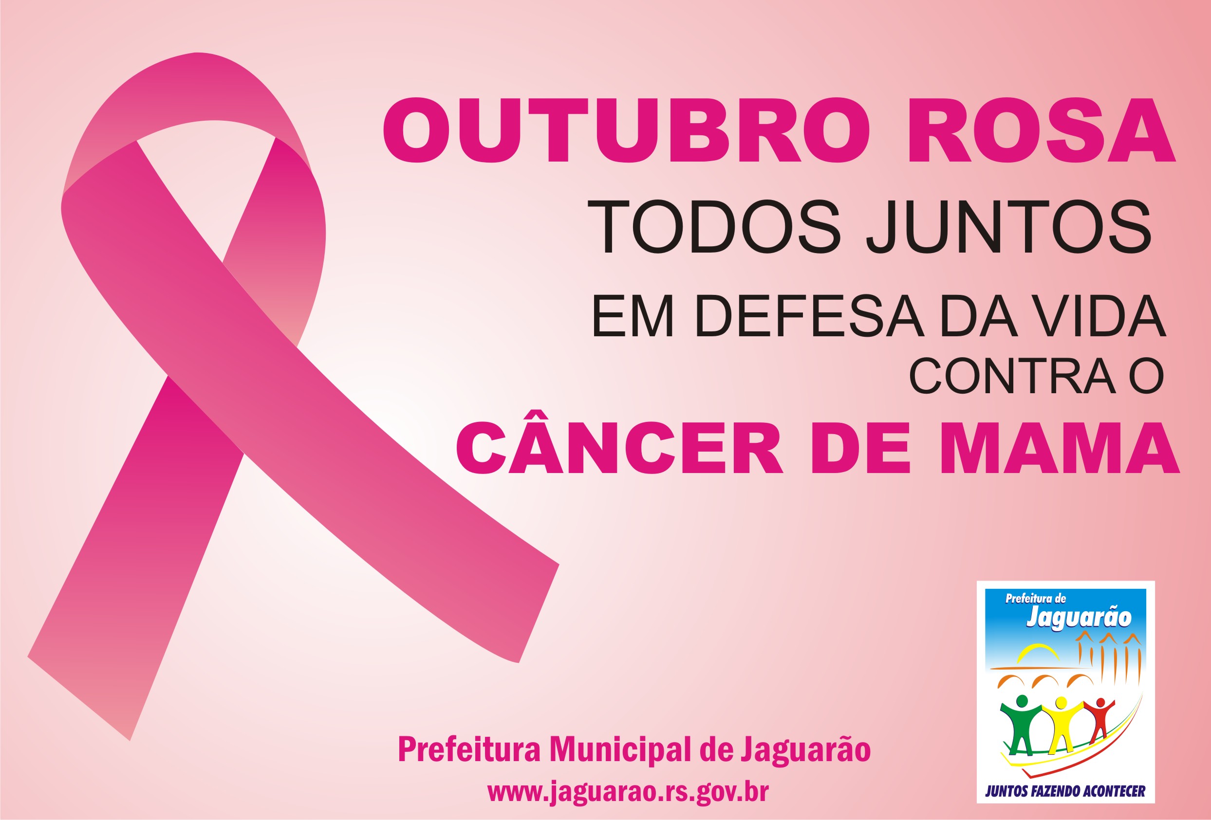 Campanha Outubro Rosa 2014 Será Lançada Nesta Quarta Feira Prefeitura